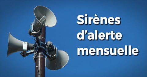 🚨 Test sirène d'alerte - Report - Ville de Draguignan