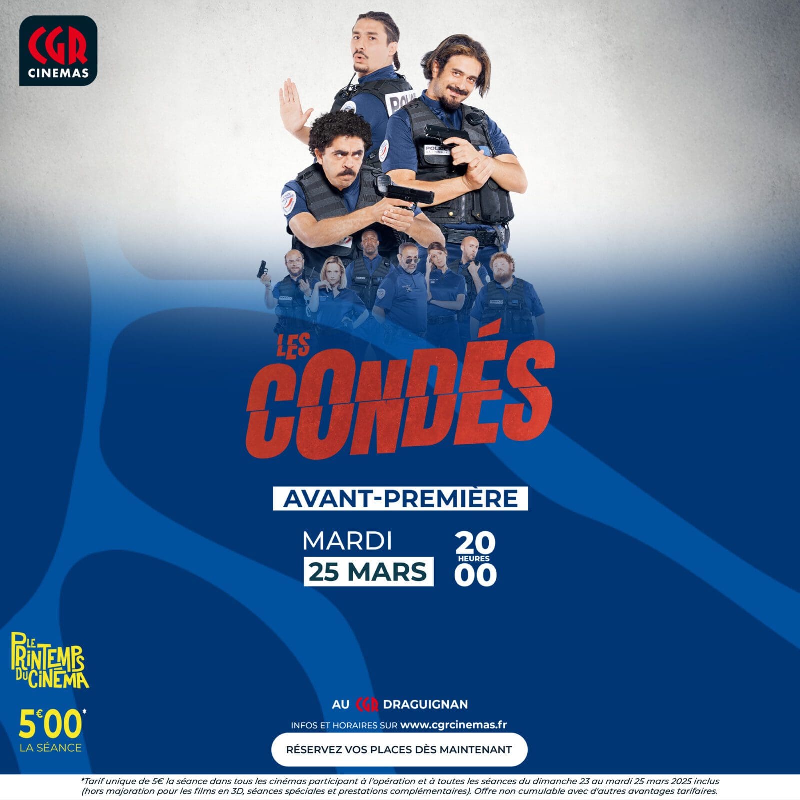 🎥 Cinéma CGR - Programmation du 19 au 25 mars - Ville de Draguignan