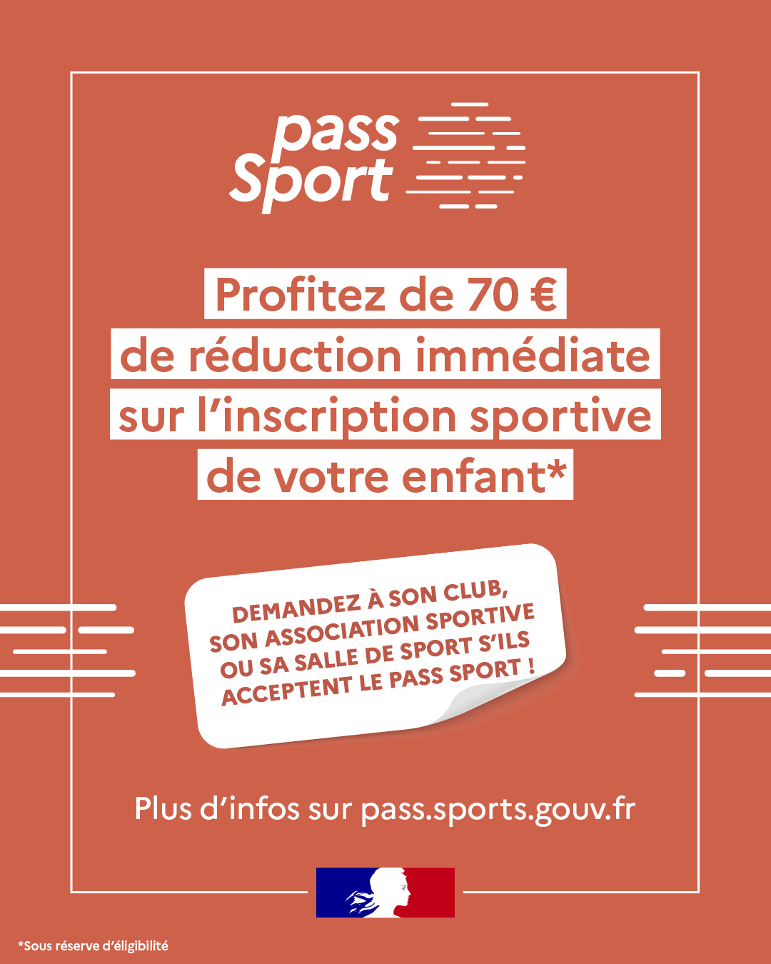 Inscription sportive - Le Pass sport - Ville de Draguignan